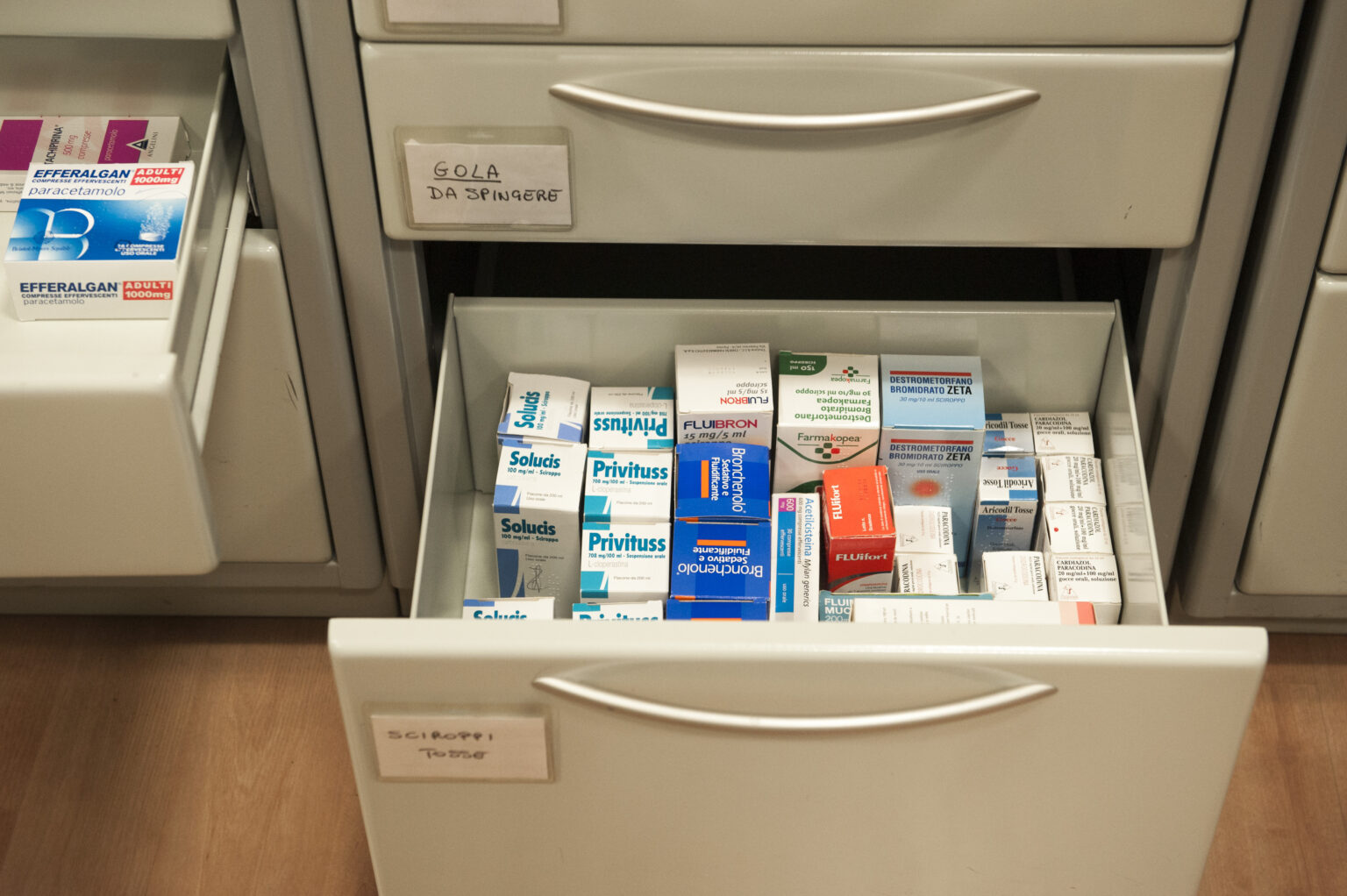 Medicine distribution counter - OSF